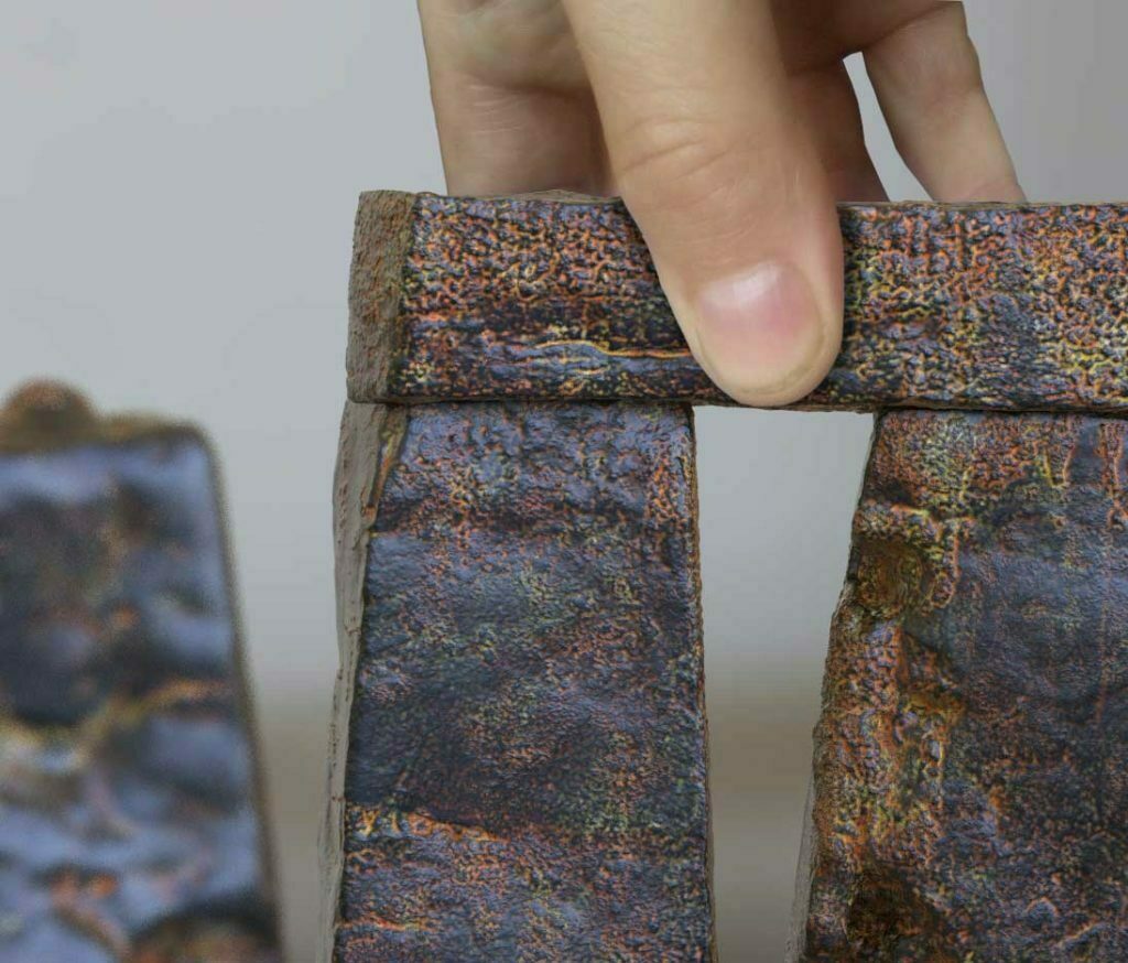 Models of Stonehenge: sizes for 76th and 35th scale replica miniatures