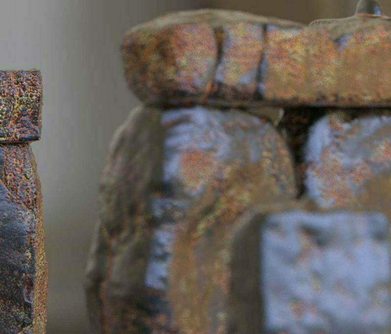 Models of Stonehenge: sizes for 76th and 35th scale replica miniatures