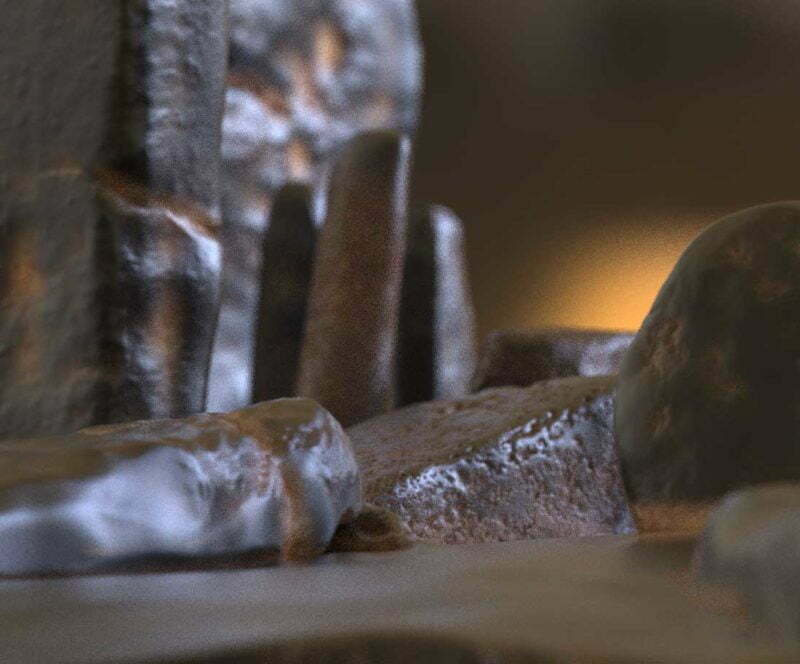 Models of Stonehenge: sizes for 76th and 35th scale replica miniatures