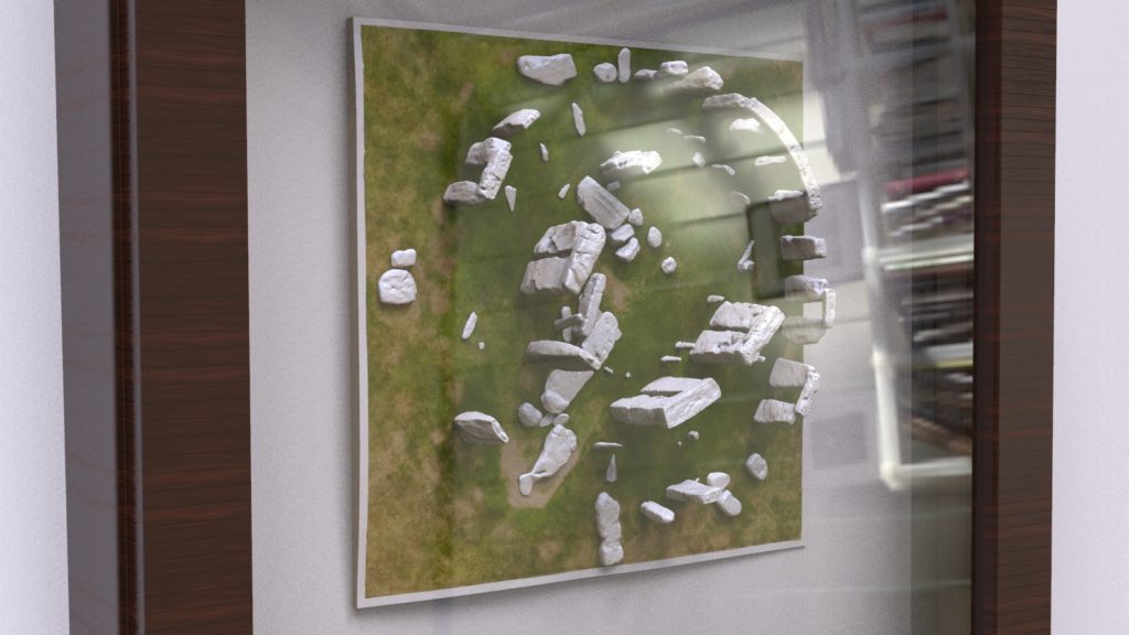 Models of Stonehenge: sizes for 76th and 35th scale replica miniatures