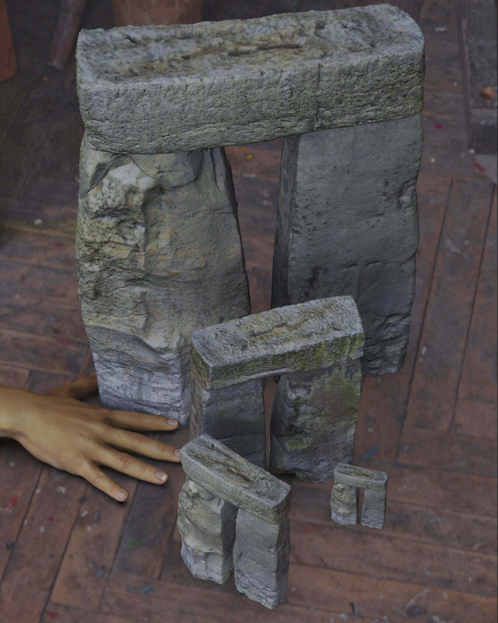 Stonehenge models & pictures » blog » Comparison of 76th, 35th, 24th ...